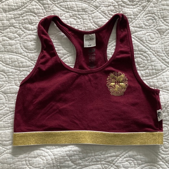 H&M | Other | Harry Potter Hogwarts Tank Bra Preteenteen | Poshmark